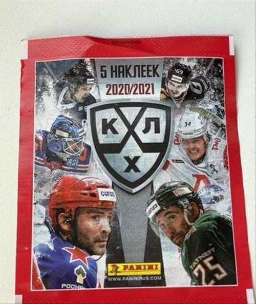 Хоккейные пакетики Panini наклейки кхл 2020/2021