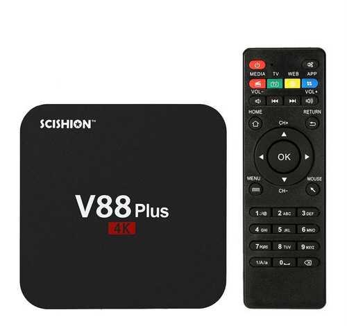 Android Smart TV Box Scishion V88 Plus 4K 2GB/16GB
