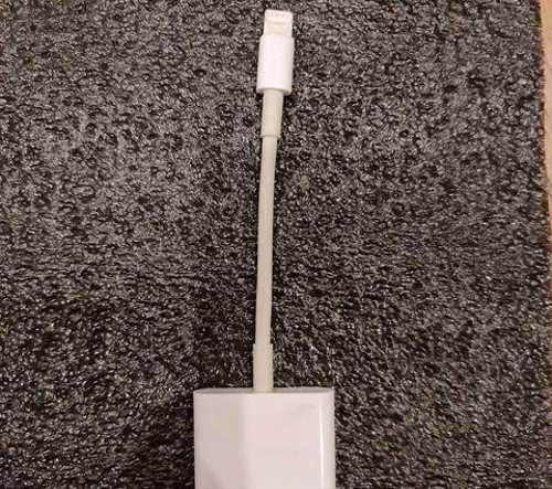 Переходник Apple lightning to sd card