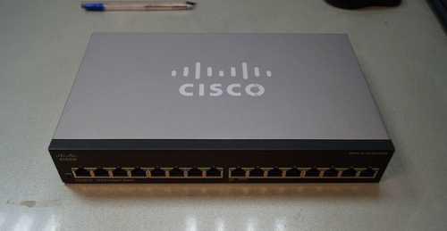 Коммутатор Cisco SG100-16 16-Port Gigabit Switch