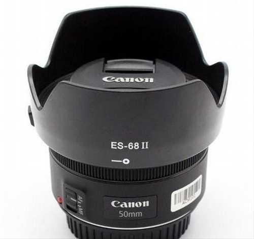 Бленда для Canon еf 50mm f/1.8 (ES-68II)