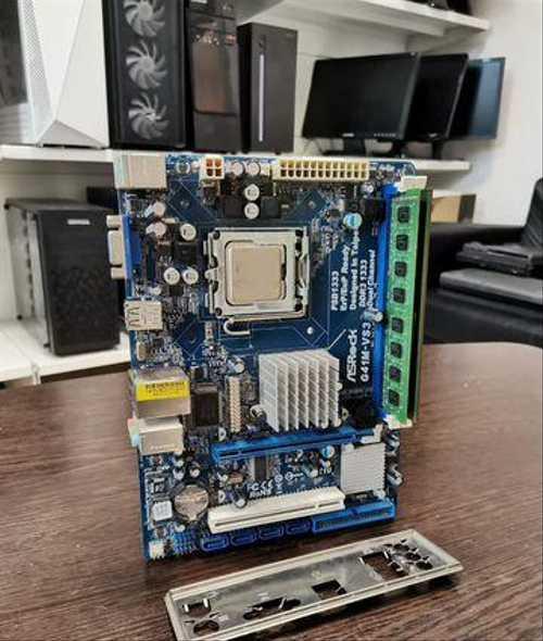 Связка Asrock G41M-VS3 / E7300 / 4gb DDR3