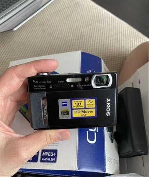 Компактный фотоаппарат цифровой серный sony dsc-T5