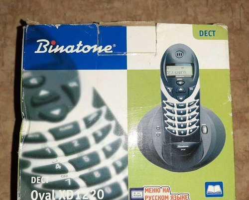Телефон dect Binatone Oval XD1220 BS