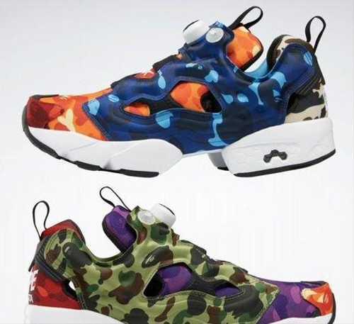 Кроссовки Reebok Bape Instapump Fury OG Q47370
