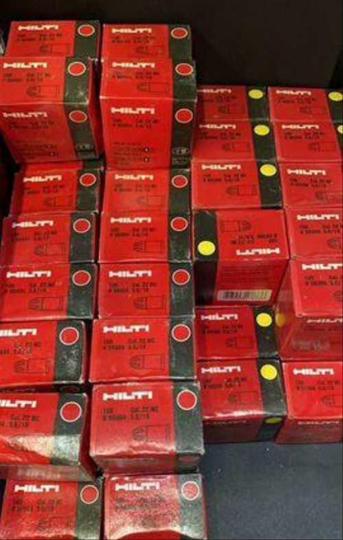 Строительные монтажные патроны hilti 5.6/16