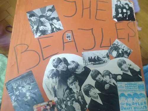 Винтажная катушка для магнитафона The Beatles