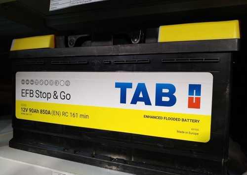 Tab efb stop go. Аккумулятор таб ЕФБ 90. Аккумулятор таб 90 а/ч. ABCD EFB 90.