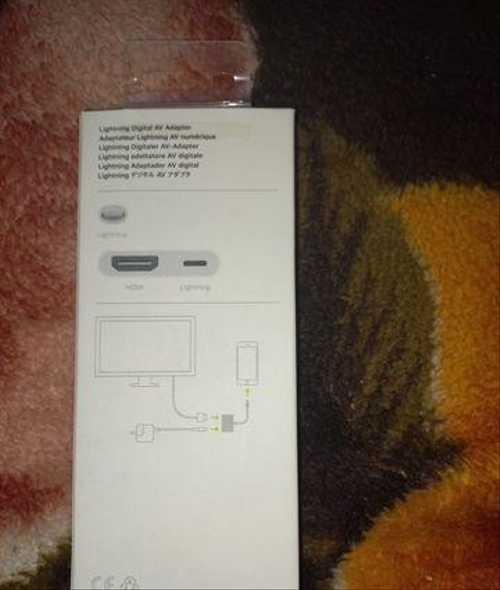 Адаптер apple lightning-hdmi Digital AV original