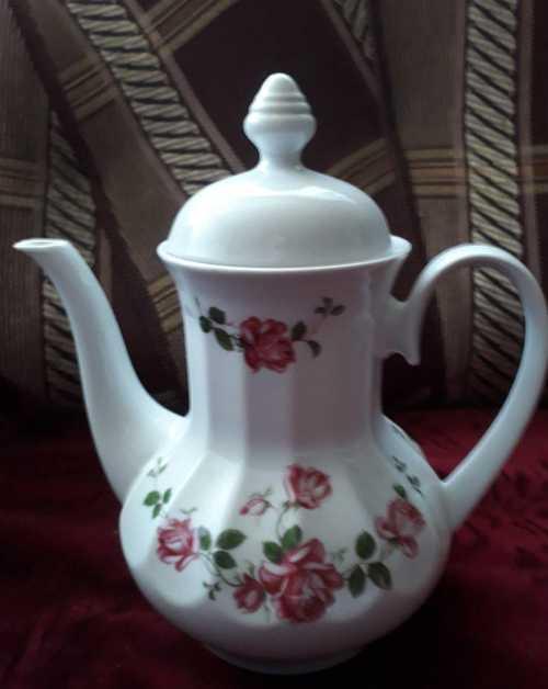 Немецкий фарфоровый чайник, кофейник Creidlitz Bav