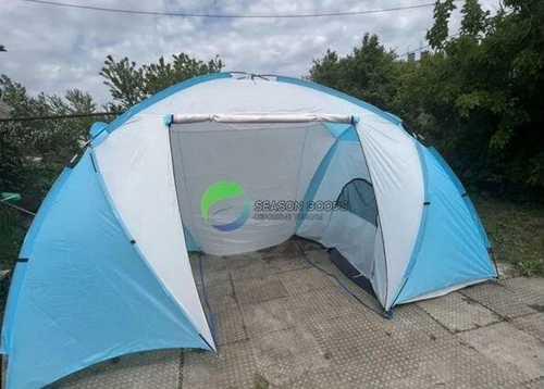 Палатка 2 комнаты с тамбуром 450*220 см
