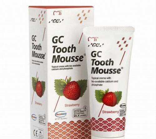 GC Tooth Mousse Тусс Мусс разных вкусов Тус Мусс