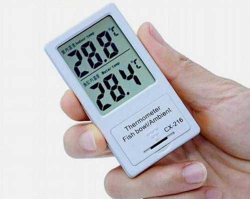 Термометр цифровой для аквариумов CX-216 новый