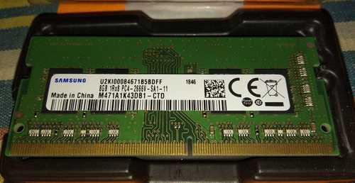 Опер память SAMSUNG So-dimm DDR4 8Gb