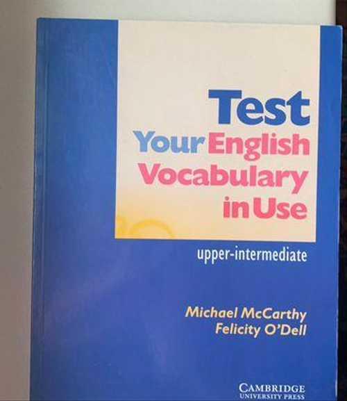 English Vocabulary In Use Upper Intermediate Third Edition