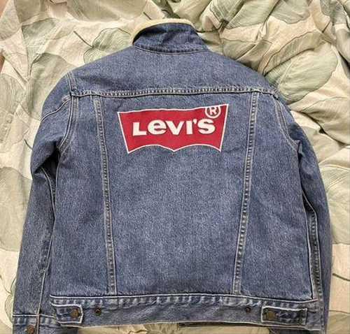 Джинсовая Куртка С Мехом Levis Женская