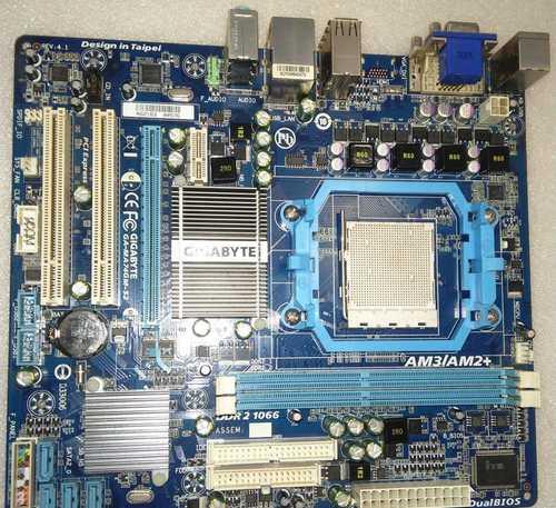 Gigabyte GA-MA74GM-S2 (Socket AM2/ AM2+ / AM3)