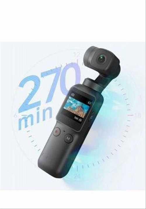 Экшн-камера Feiyu Pocket 4k с трехосевым стабилиза
