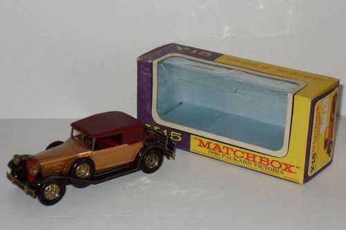 Модель Matchbox Y-15, Corgi, Dinky