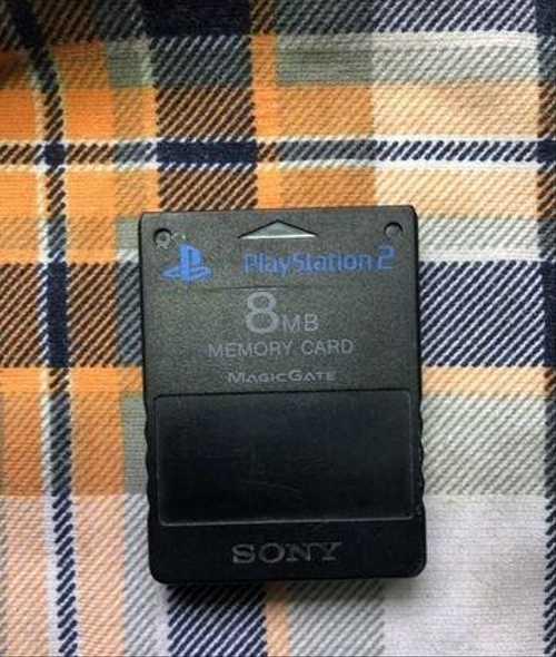 Sony PS2 memory card 8mb