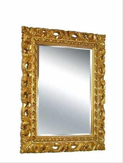 Зеркало в раме Барокко,Рококо, резная, золото