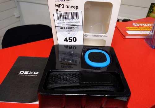 MP3 плеер dexp Q10 (8Гб)