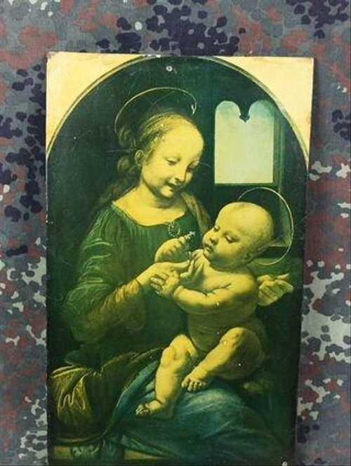 Картина, панно Мадонна с младенцем (Мадонна Бенуа)
