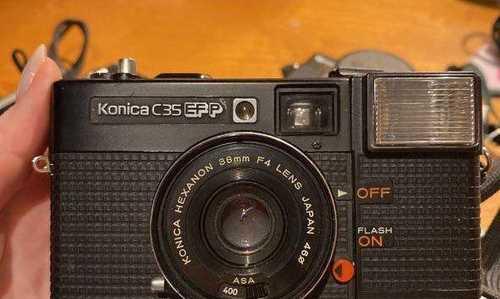 Плёночный фотоаппарат Konica