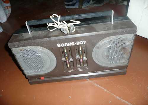 Электрофон стереофонич переносной Волна-307 СССР
