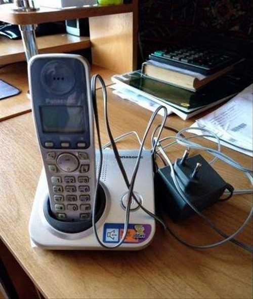 Телефон стационарный Panasonic KX-TG7205RU не рабо