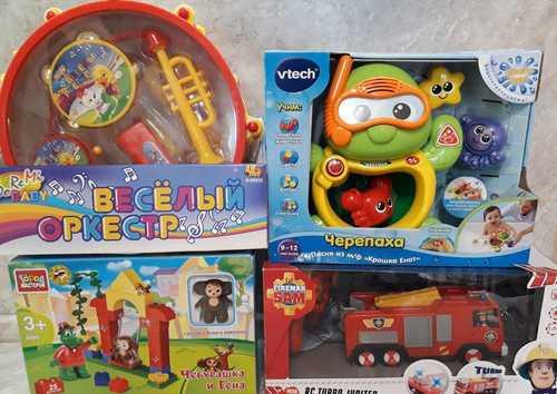 Новые игрушки vtech, город мастеров, мега блокс