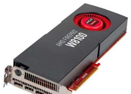 Профессиональная видеокарта AMD FirePro W8100