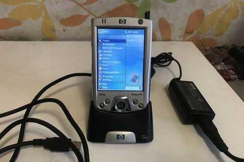 Кпк HP Ipaq h2200 Pocket PC + док станция + чехол