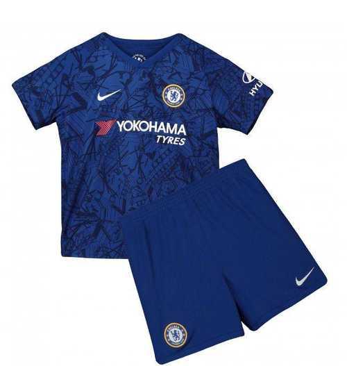 Детская футбольная форма chelsea 19-20 kante домаш