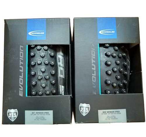 Schwalbe Ice Spiker Pro Evo 27.5x2.25 велошины new