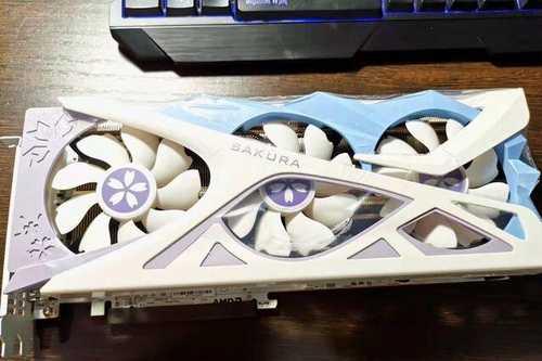 Видеокарта Yeston RX 6700xt Sakura Limited Edition