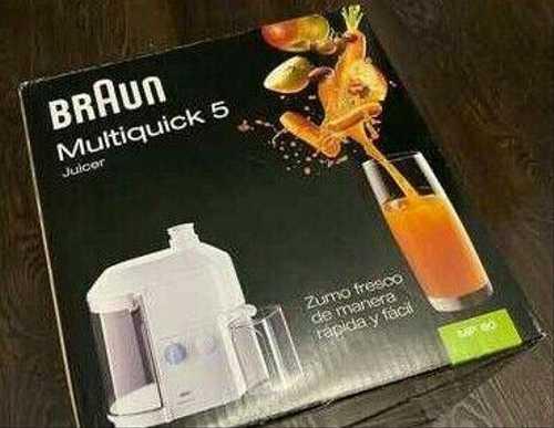 Соковыжималка Braun Multiquick 5Juicer MP-80