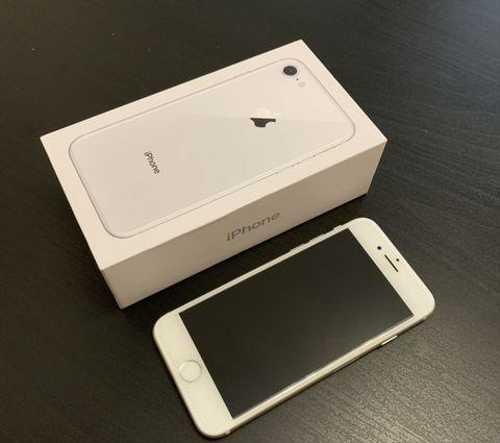 iPhone 8 Silver 64gb идеальное состояние