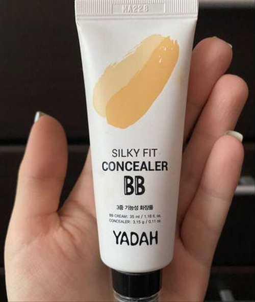 Вв Крем для лица yadah silky fit spf34