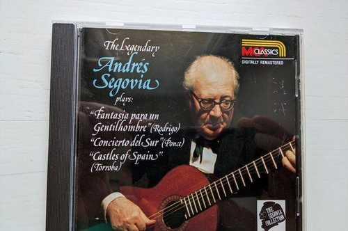 Andres Segovia "Rodrigo,Ponce,Torroba" CD