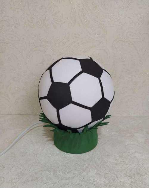 Настольный светильник-ночник футбольный мяч