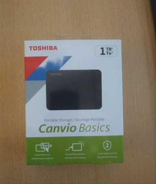 500 гб внешний жесткий диск toshiba canvio basics как подключить