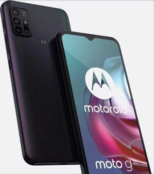 Смартфон Motorola Moto G30 6/128GB, черный