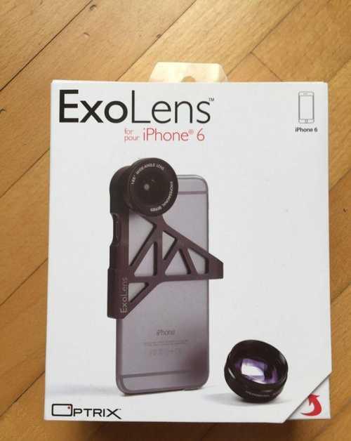 Новый набор объективов для iPhone 6/6s - ExoLens