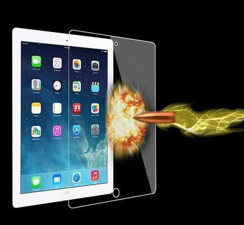 Защитное стекло на iPad air 2+ установка