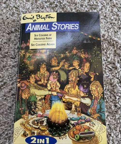 Книга на английском Animal stories Enid Blyton six