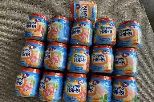 Детское мясное пюре Фруто Няня