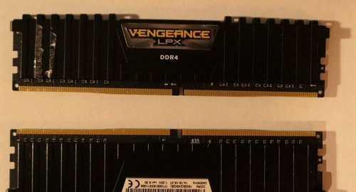 Corsair Vengeance LPX 16GB (8GBx2) DDR4 2400 мгц