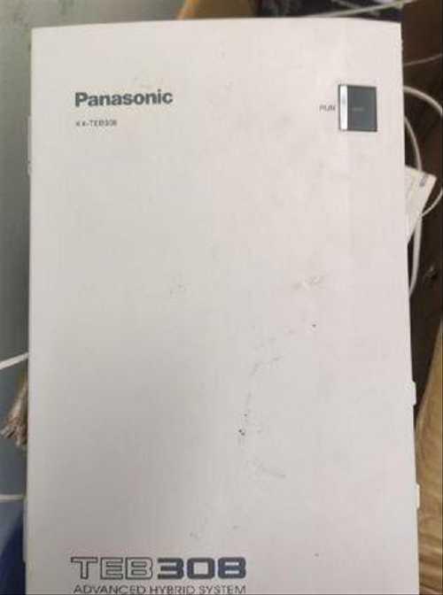 Атс Panasonic KX-TEB308RU +6 телефонов