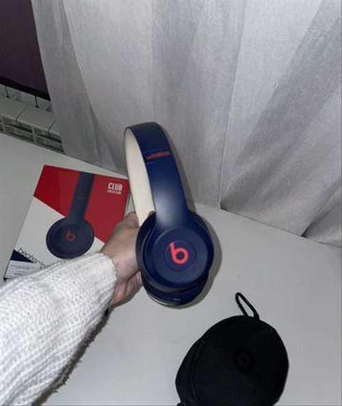 Наушники Beats solo 3 wireless Club Navy
